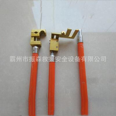 带电V作业QCD线并夹夹持工具力电断接引线杆套装35K沟线夹安装杆