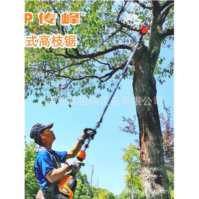 传峰充电式果树高枝锯TPCS5616高空伐木锯58V无刷锂电锯