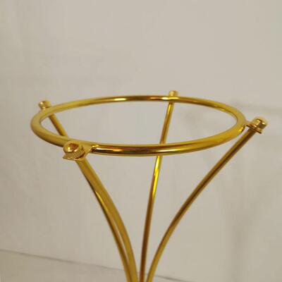 婚庆金色电蛮镀小腰花可拆分BCP主中心装桌饰摆件婚礼用品架道具
