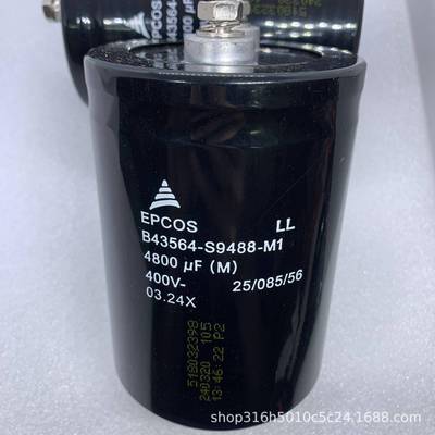 4800UF400V76*105MMB43564-S9488-M1供应螺丝脚电解电容
