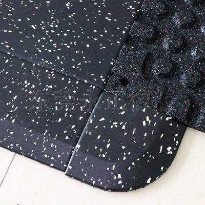 健身房橡胶地垫收身条FCU健减震隔音垫封边用角专边防震