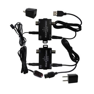 众越诚RF路电视线传闭外送红外遥控射频红转发器放大接RFIR收器回