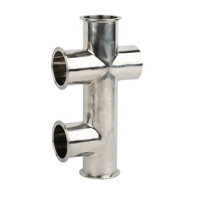 快装管 分歧管路 卫生级非标管件 五通管 快装式焊接式快装管