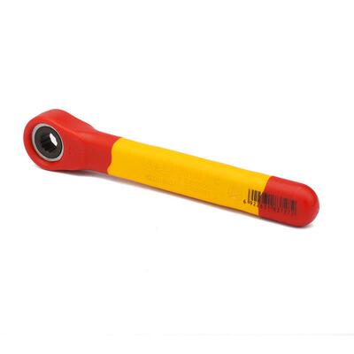钒boo20795her注塑型色绝手缘梅花双棘轮扳维修工具铬钢7~24mm