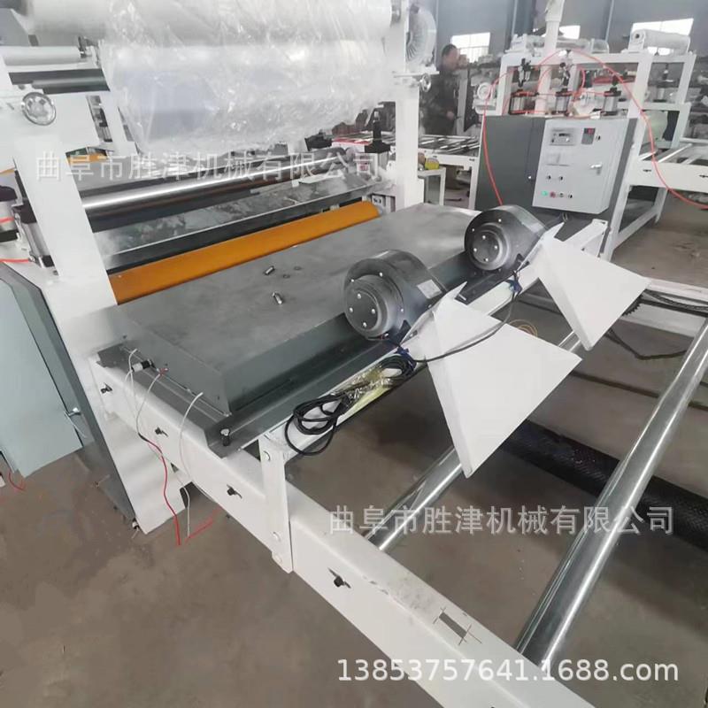 中高密度纤贴维板膜机全自动百洁布海机绵涂MHD胶密度板贴面机