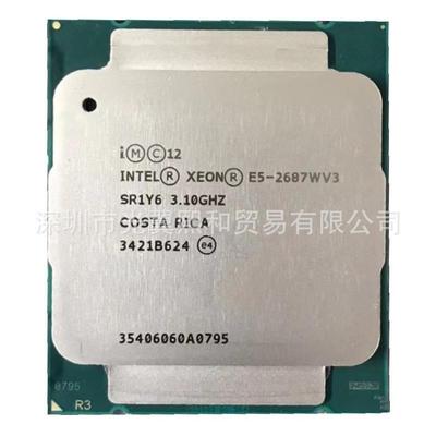 IntelXeonE-2687WV35SR1Y6GXXQ03.1010核2线程160W