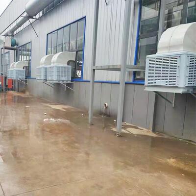 供昆温山蒸发式应空调风机工业水帘发通风冷71921风机移动蒸式降