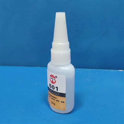 601胶水瞬间胶金属橡皮筋塑料胶玩具电池胶五金胶保质期一年