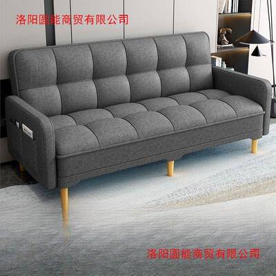 Tal新款可折叠多功能沙发沙发床猫抓皮沙发两用客厅出租房小户型