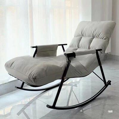 休懒人摇椅躺椅成人阳摇台家用闲摇椅大人躺椅客厅逍单人网红ILB