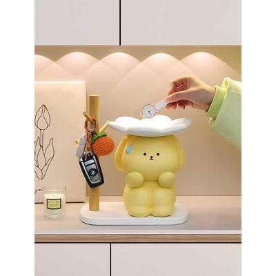 摆件家居品入户玄钥收纳可爱小饰兔子进关门口装饰匙乔迁新ZQY居