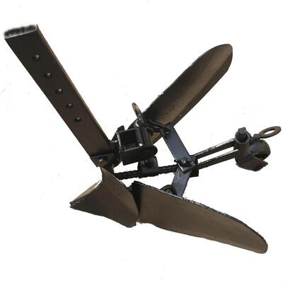 耕机配套农机23190具微耕节机带尾开沟器可轮调宽度微开沟器开沟