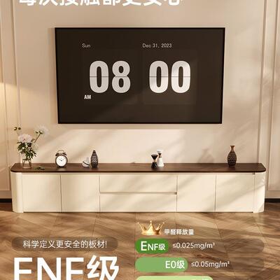 电XY-DSG02小物户型奶油中古风视柜客落地收纳储柜一体厅家用边柜