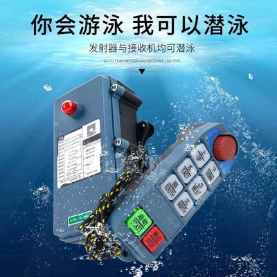 五防工业遥控Y器D-6电动葫芦行RVO车龙吊起重门机S无线五防遥控器