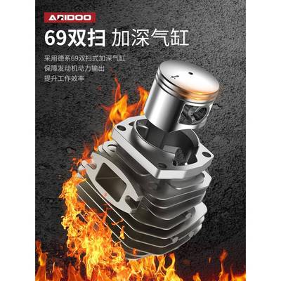 大锐盾油锯伐木锯德汽油锯功率进口家用艾链锯SHX国小型电链锯电