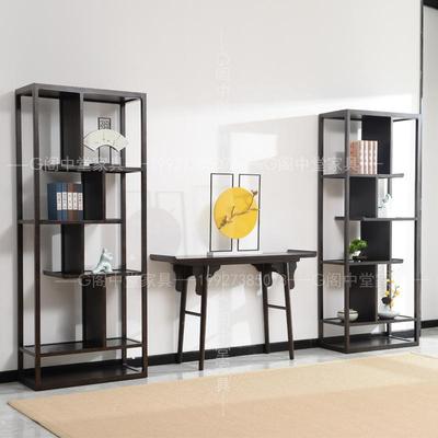 中式实木董bgj-1130博古架展新示柜置物架茶室柜多尊宝阁茶架古架