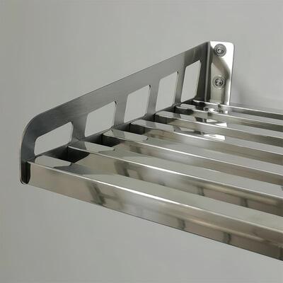 用不锈钢置物微架墙上悬空厨房商沥水镂空透气波炉CWO箱烤阳台壁