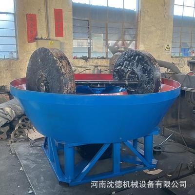 矿石细磨湿机咨新型湿式碾金机各备类金碾属矿研磨设多配sd10522