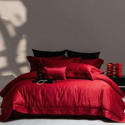 225新款阿瓦提长棉PTN雅韵喜嫁四件0套高纯棉婚庆结婚现代奢全棉