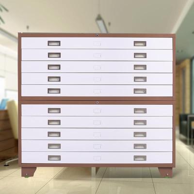 工程图纸加厚钢制抽底图柜1号号屉式工程0资料柜柜图ke-00130纸存