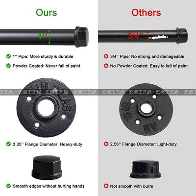 跨一境墙上置板物架字隔墙壁承实木搁板铁艺15cm-20c水管支重托架