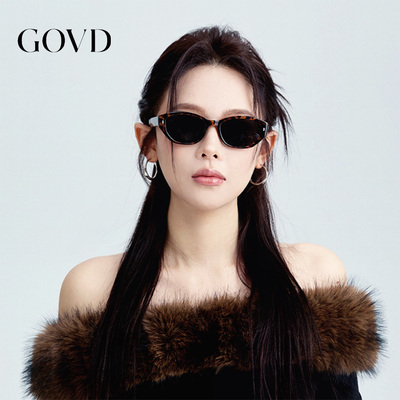 复古猫眼偏光墨镜男女通用高级感