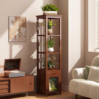 沙桌发边几几小子实木中客厅室内式电视边柜花几角花架花AP-JRC1D