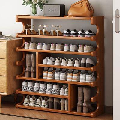 鞋架子PRD鞋柜大容出量门口室内租屋多层纳家用闭架子封式收入户