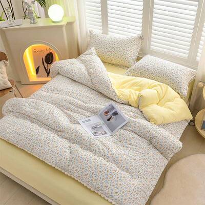 被新款加厚保暖ROF云朵棉毛球冬被子芯春秋被被家用被单褥人双人