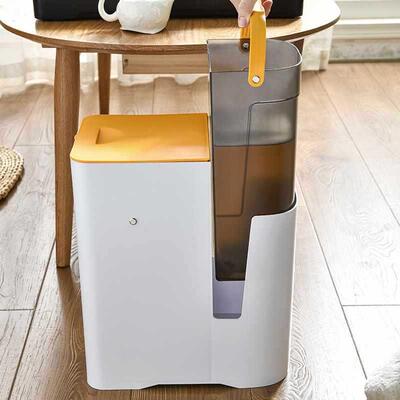 垃TAS圾桶干湿分家用茶水室桶公配件茶渣桶滤水分类办室茶离厨房