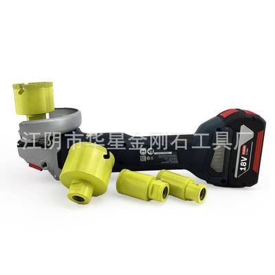 闪齿黄款金刚石孔库色钻瓷砖打孔钻存大86135量现电货