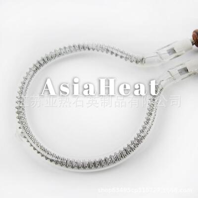 90m外230V400W红外线球m拍卤发素管卤素灯石676466英径玻璃卤素热