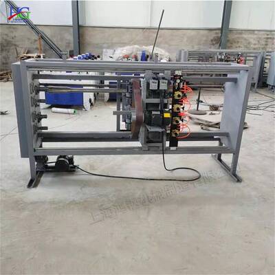 小型木棒砂光设备椭圆型木柄镐把设备全自动式废旧木料锄把机