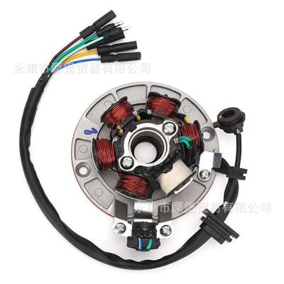 磁定子点火线圈磁定子适用于力帆YX140cc启动发动机银翔140