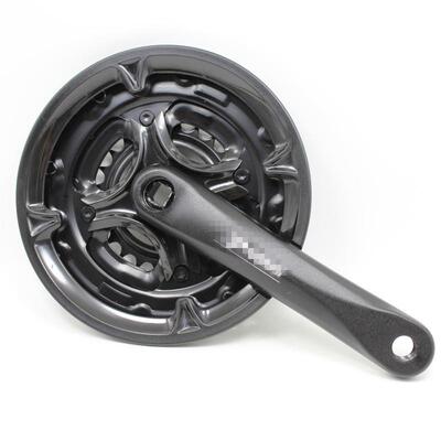 山地自行车牙盘盘链轮轮齿AL640599盘7-8速铝合金三片2/448T牙盘