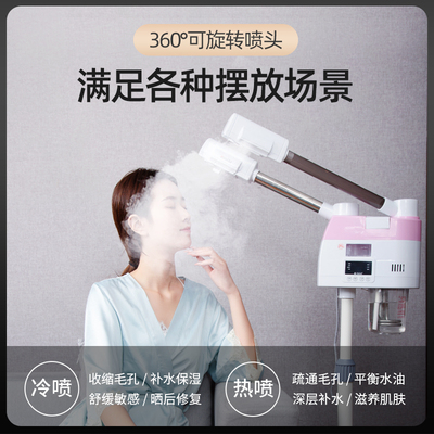 泰东冷热喷雾机美容院专用打开毛孔家用补水仪冷热双喷蒸脸器水疗
