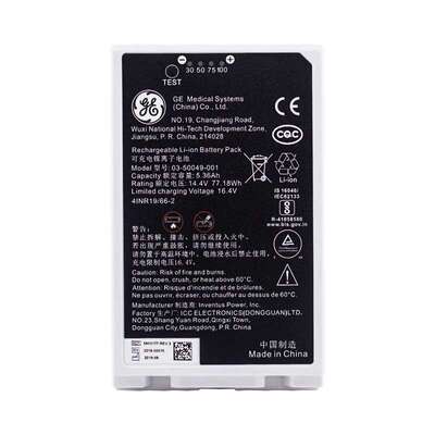 03-50049-001 GE 彩超电池 5803177 14.4V 5.36Ah Li-ion Battery
