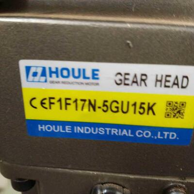 HOULE直角中空中实电机 5IK120W-S23F-GU-XG 5F1-60K-S17N-GU-GIV