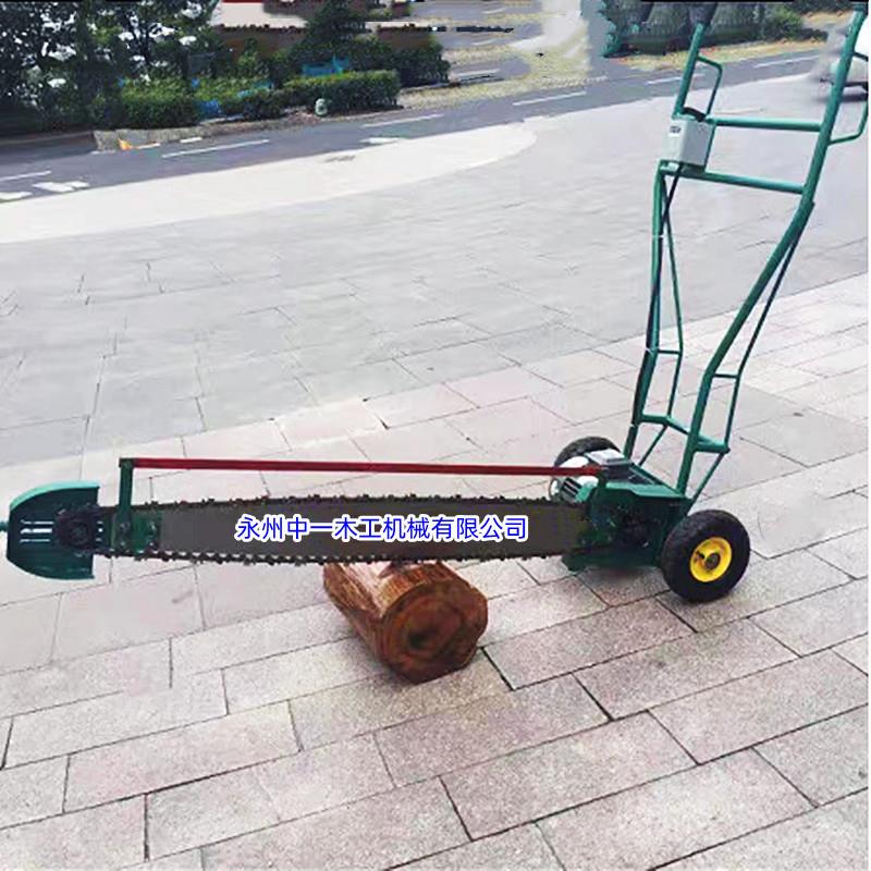 树木断树锯加长链条锯裁树锯加长型电链锯大型齐头锯断木锯机木工