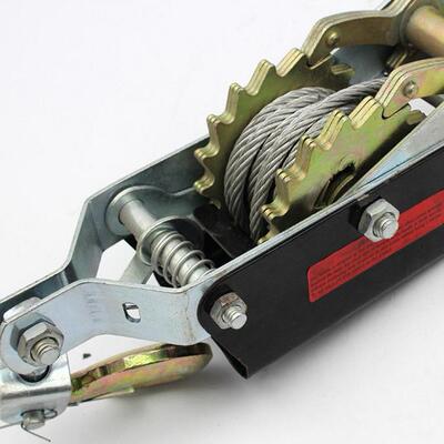 多功能2t钢丝紧器线器绳齿轮拉紧手扳LFJ收紧器