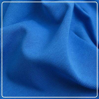 G单380纯棉面纱汗布料春秋重磅全棉短袖T恤针IEW织汗布双面料