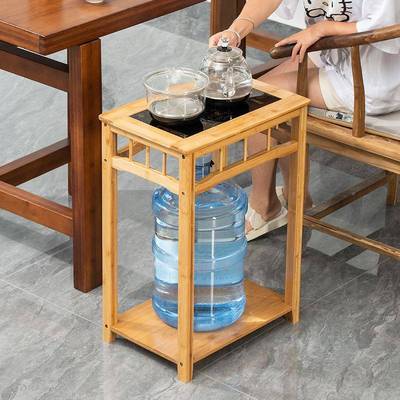 茶ISC水柜茶柜能水架沙发边茶边柜多功茶一体套装烧水泡茶几小茶