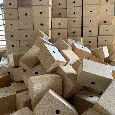 木AZR托盘脚墩熏蒸刨墩木屑脚墩木花墩锯木块脚墩免末墩