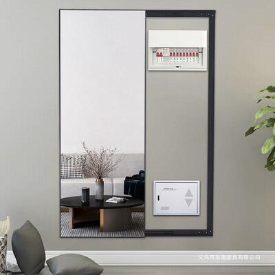 电CKA箱遮挡全身家用隐形遮挡电高箱镜子现代壁挂镜颜值网红穿衣
