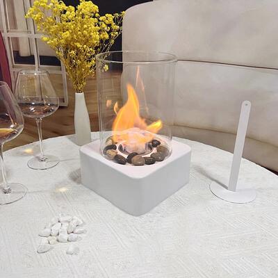 100010酒壁炉户外便携小取火炉室内装饰便携式火盆炉派真火精炉对