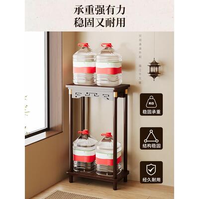 式中花架子DK-HTE客厅落地式物架置阳台实木花台025新2款室内多层
