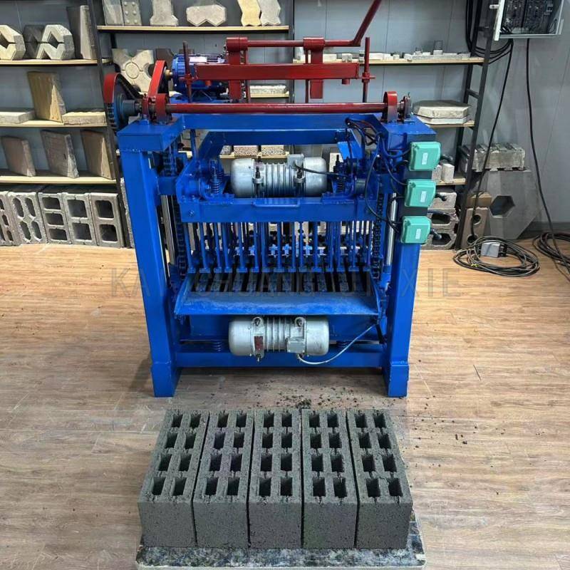 混凝土打砖机盲道圆孔方孔空心水泥制砖机 免烧砌块水泥制砖机