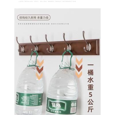 打衣挂钩壁挂墙上挂衣架孔壁创意玄关挂衣墙钩卧室门后F757J956服