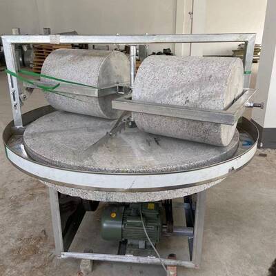 花岗青岩材质磨小粉机械单项电磨豆粉石黄麦碾GTJ子稞荞麦磨面机