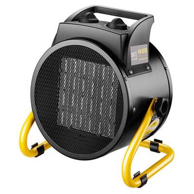 bg工e宝取暖器业家用暖风机工大功率面电热风75658机大积烘干机电